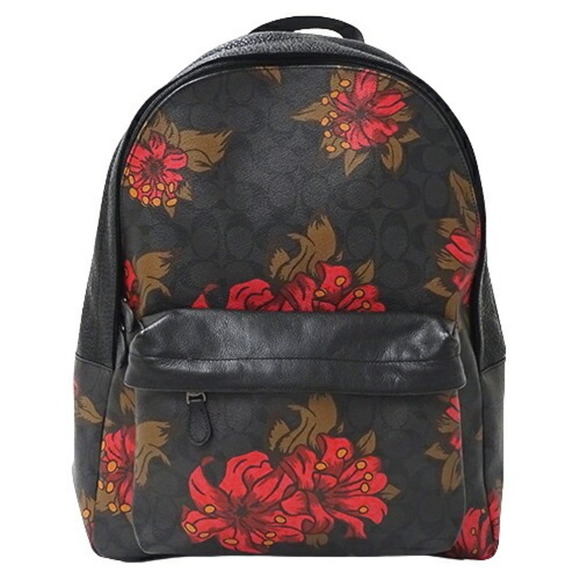Coach | Bags | Coach Bag Mens Brand Signature Rucksack Backpack Black ...